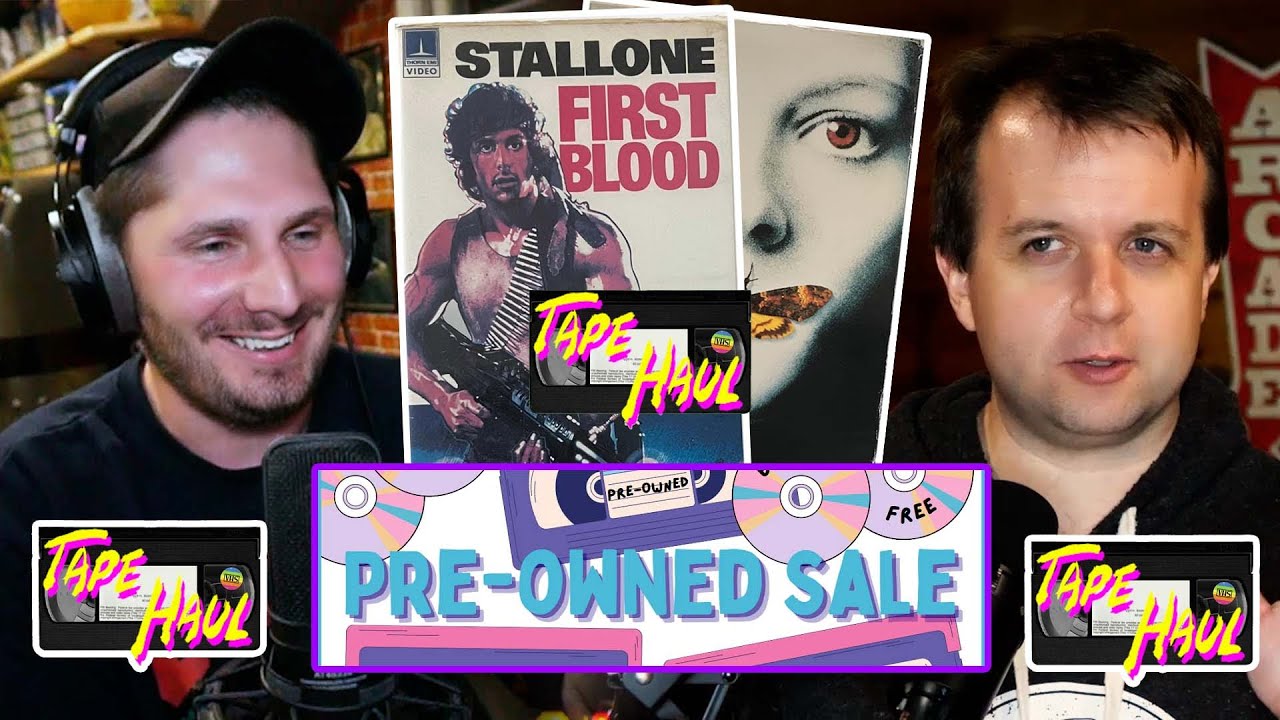 VHS Pre-Owned Sale from Geek Guilt | Red Cow Arcade - YouTube