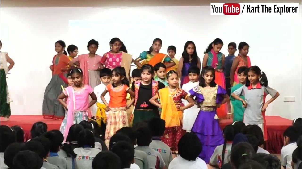Dandiya Dance Performance by School Kids || Annual Function - YouTube