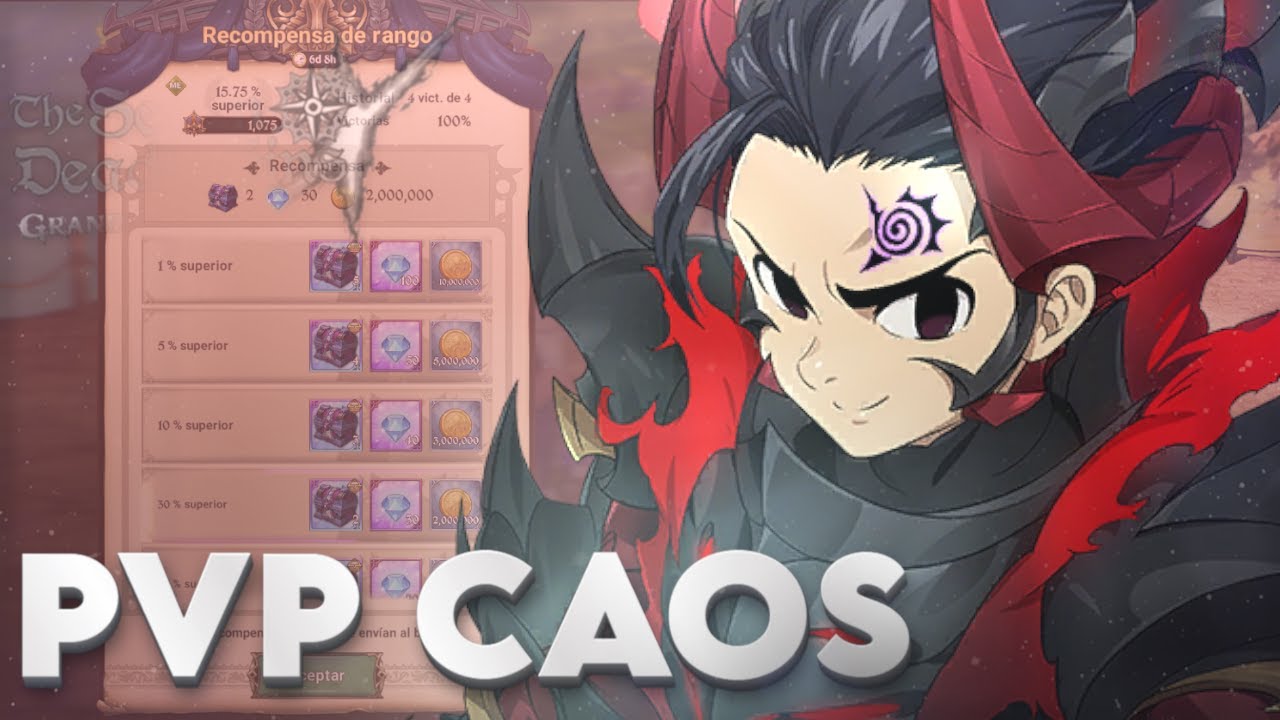 🔥 ¡ZELDRIS [LR] LLEGA A RESCATAR EL PVP CAOS! (D-4) | 7DS: Grand Cross ...