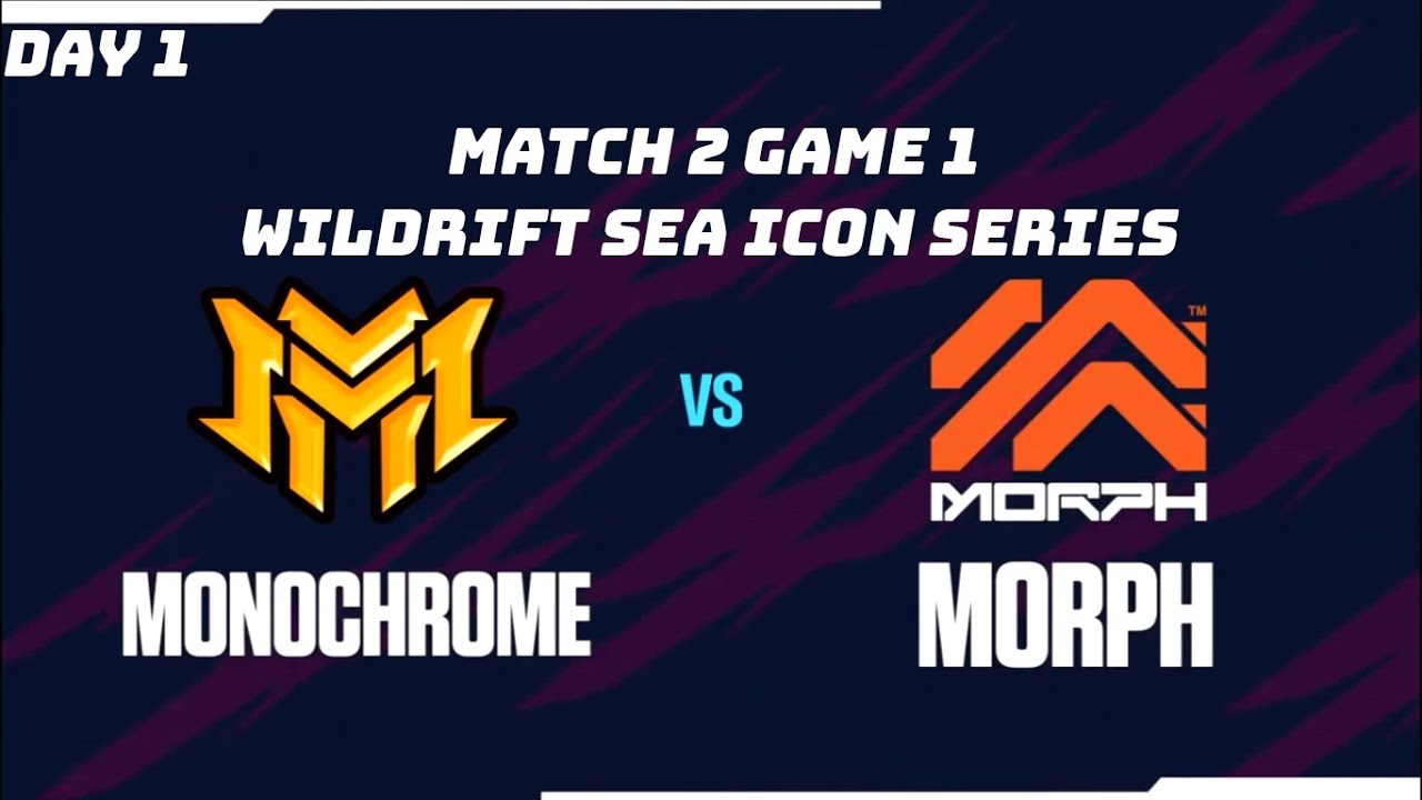 Monochrome vs Morph | Match 2 Game 1 | LOL Wildrift SEA Icon Series Indonesia Preseason | Day 1 ...