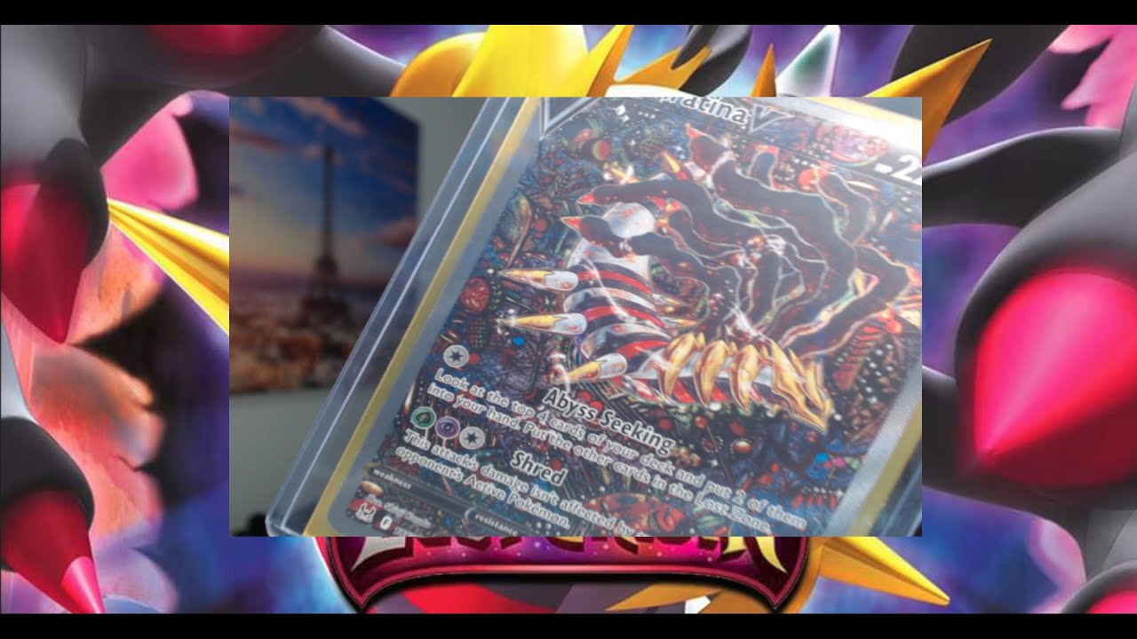 PSA GRADING A GEM MINT 10 GIRATINA V - YouTube