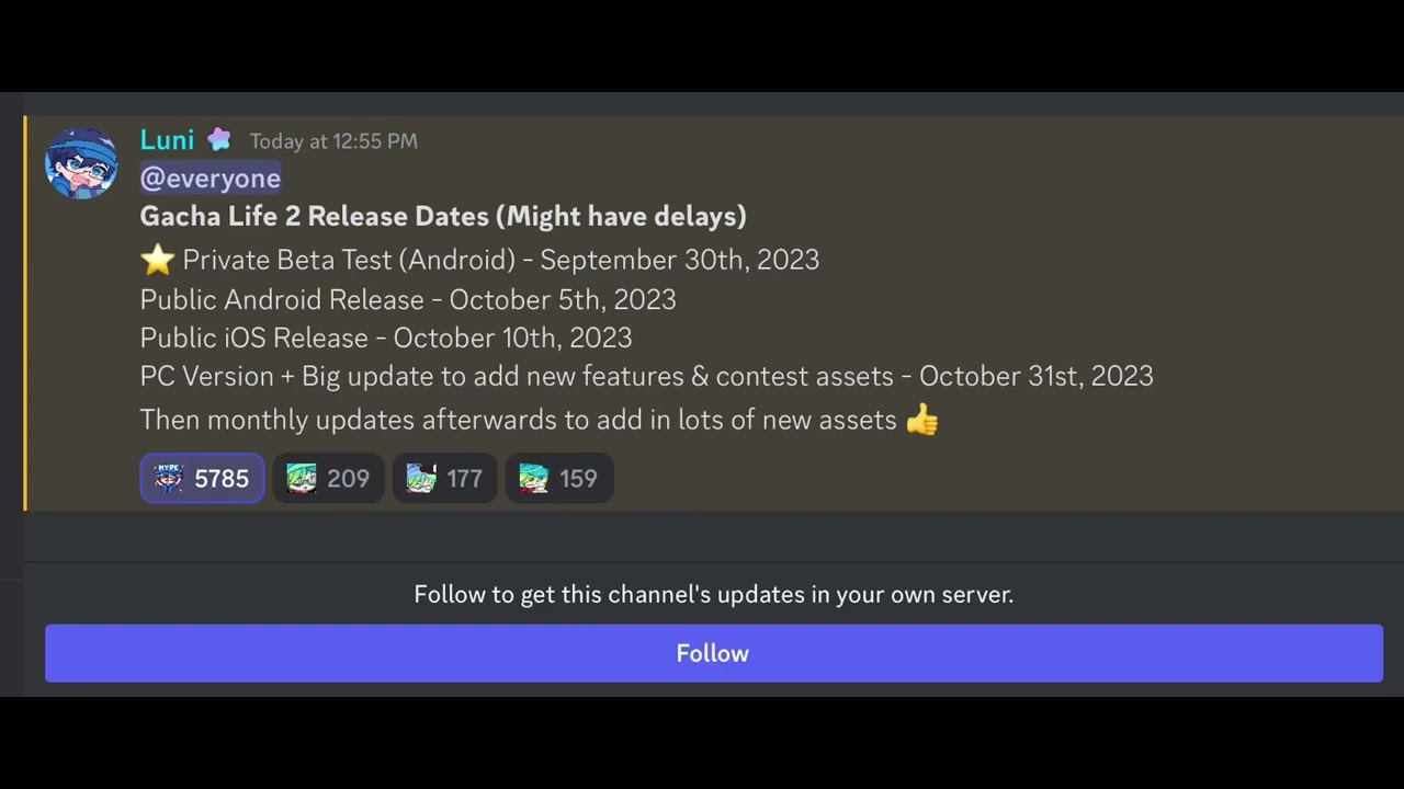 YAYYY! GACHA LIFE 2 RELEASE DATE - YouTube
