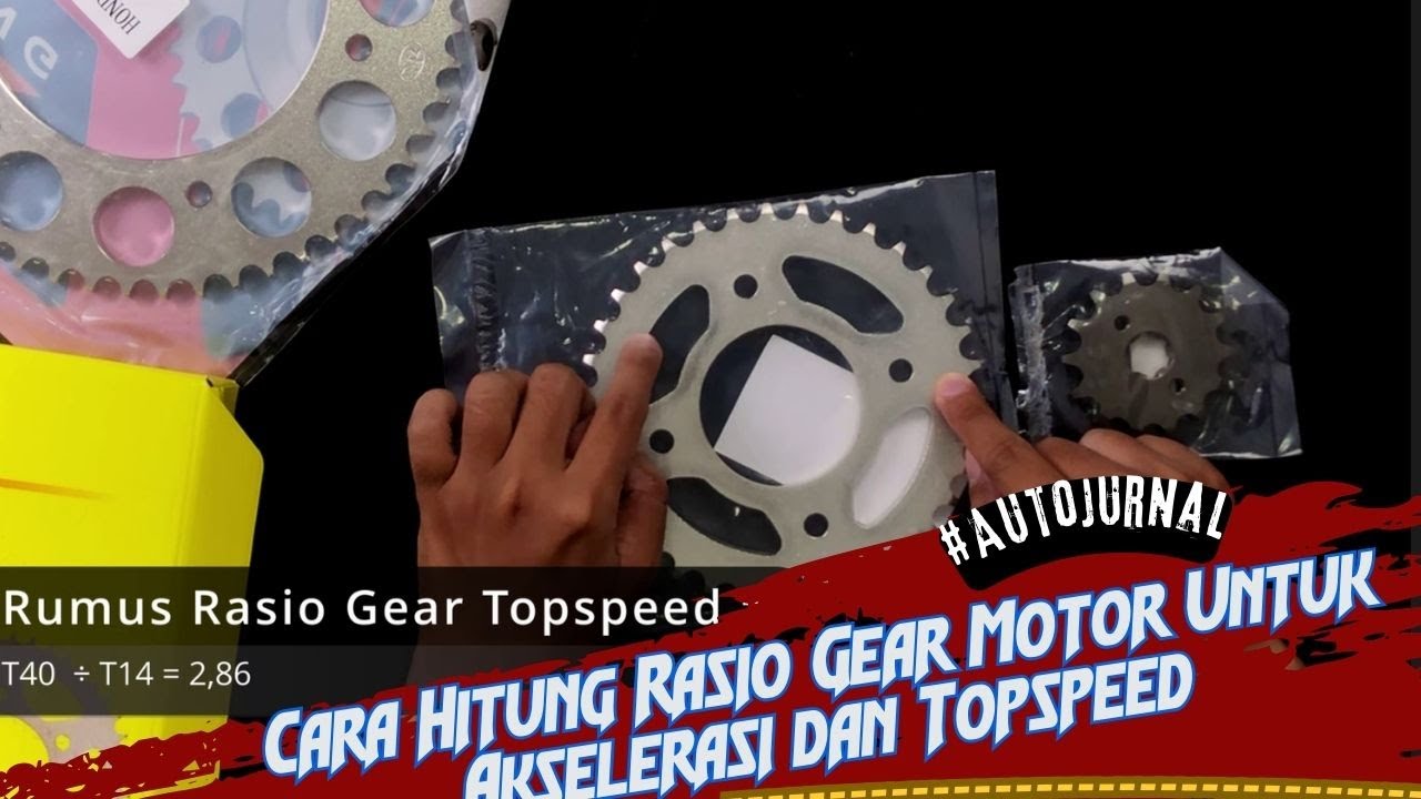 Cara Hitung Rasio Gear Motor Untuk Akselerasi dan Topspeed - YouTube