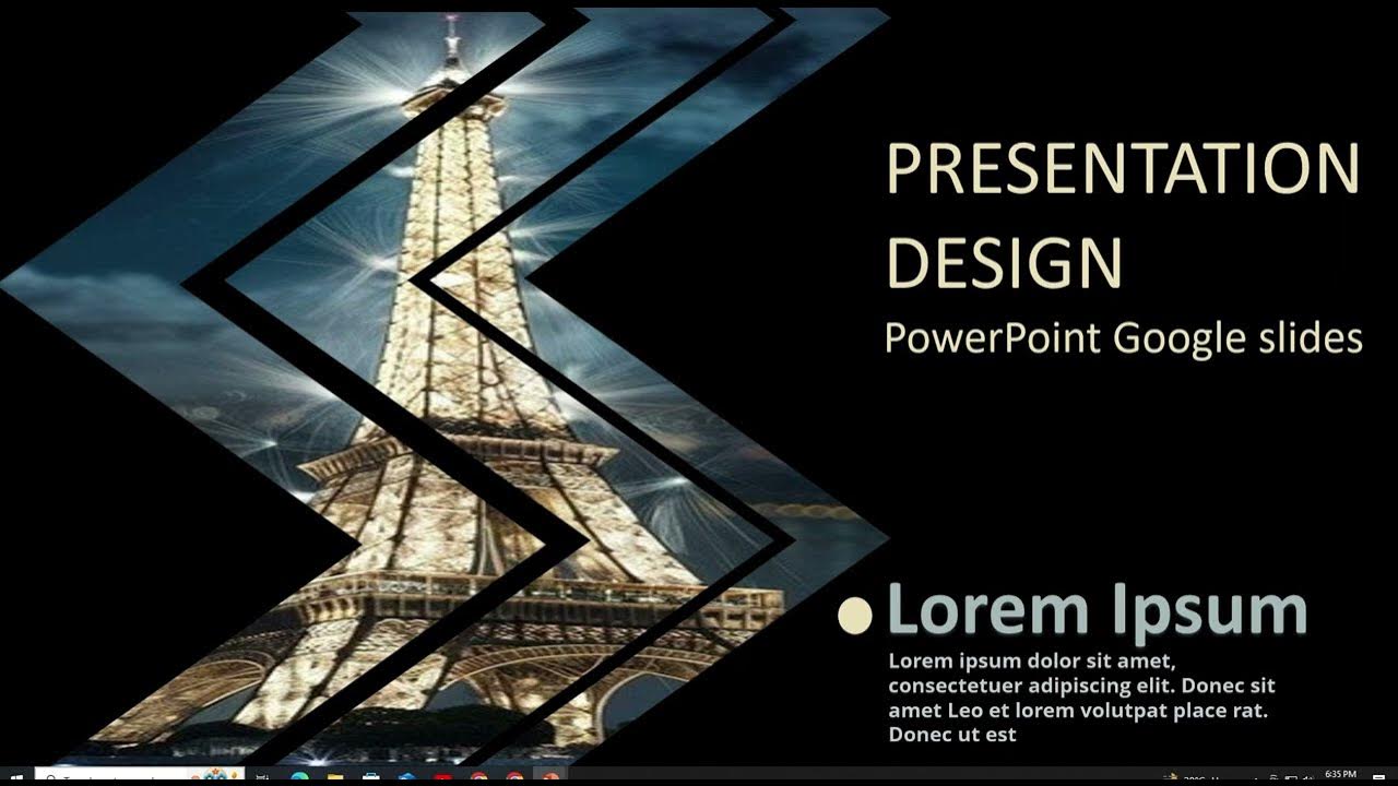 Amazing Modern Powerpoint Slide Design - YouTube