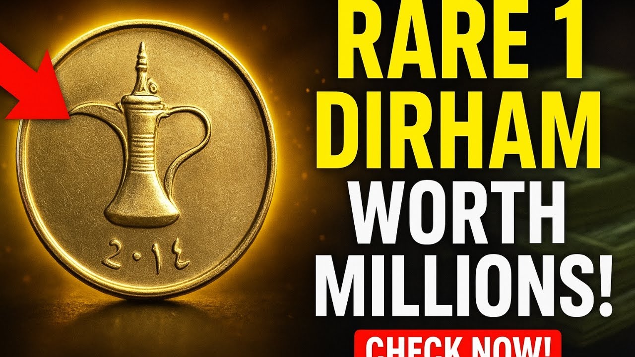 Don’t Spend This UAE 1 Dirham Coin! 💰 Worth $457 Billion?! | Rare 2012 ...
