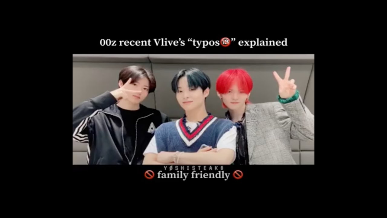 TREASURE - 00 Lines Recent Vlive's Bad Word Explanation - YouTube