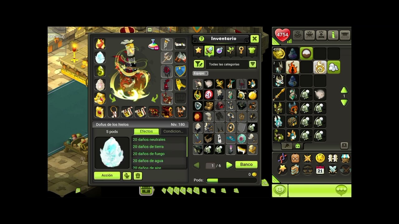 Dofus touch 😈 set de fo para Sadida 200 + koliseo 1vs1 😈😈 - YouTube