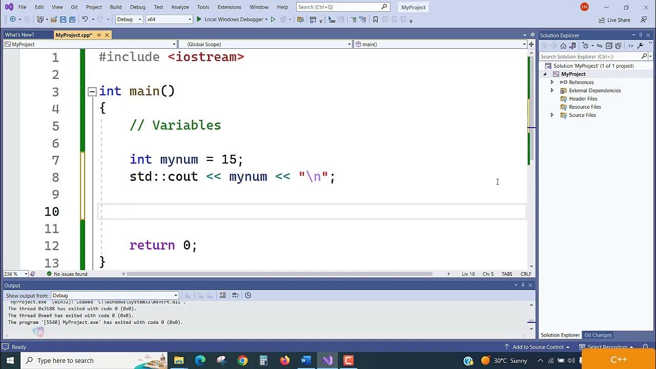 3b Creating Variables - YouTube