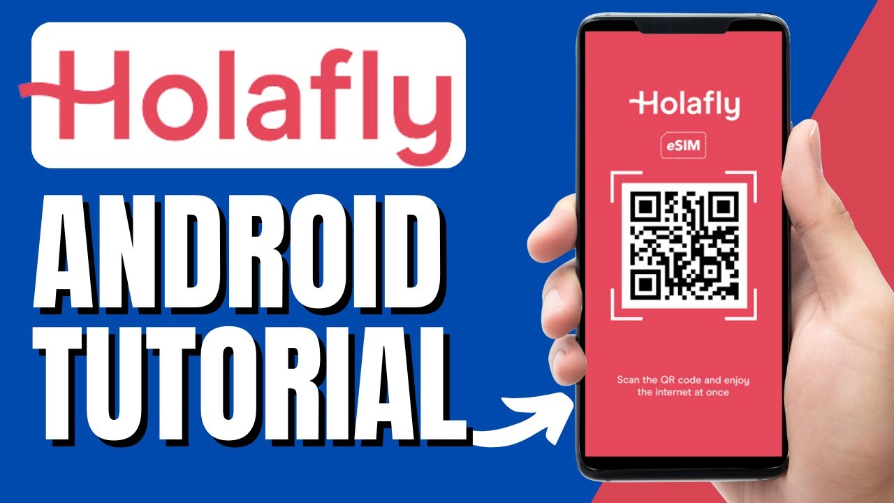 How To Buy eSim with Holafly - Holafly Android Tutorial - YouTube