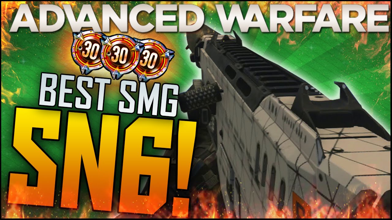 NEW Best SMG in Advanced Warfare! - "SN6" SMG! - COD AW Multiplayer ...