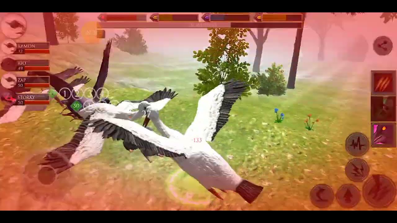 Ultimate Bird Simulator: Stork VS All Bosses - YouTube