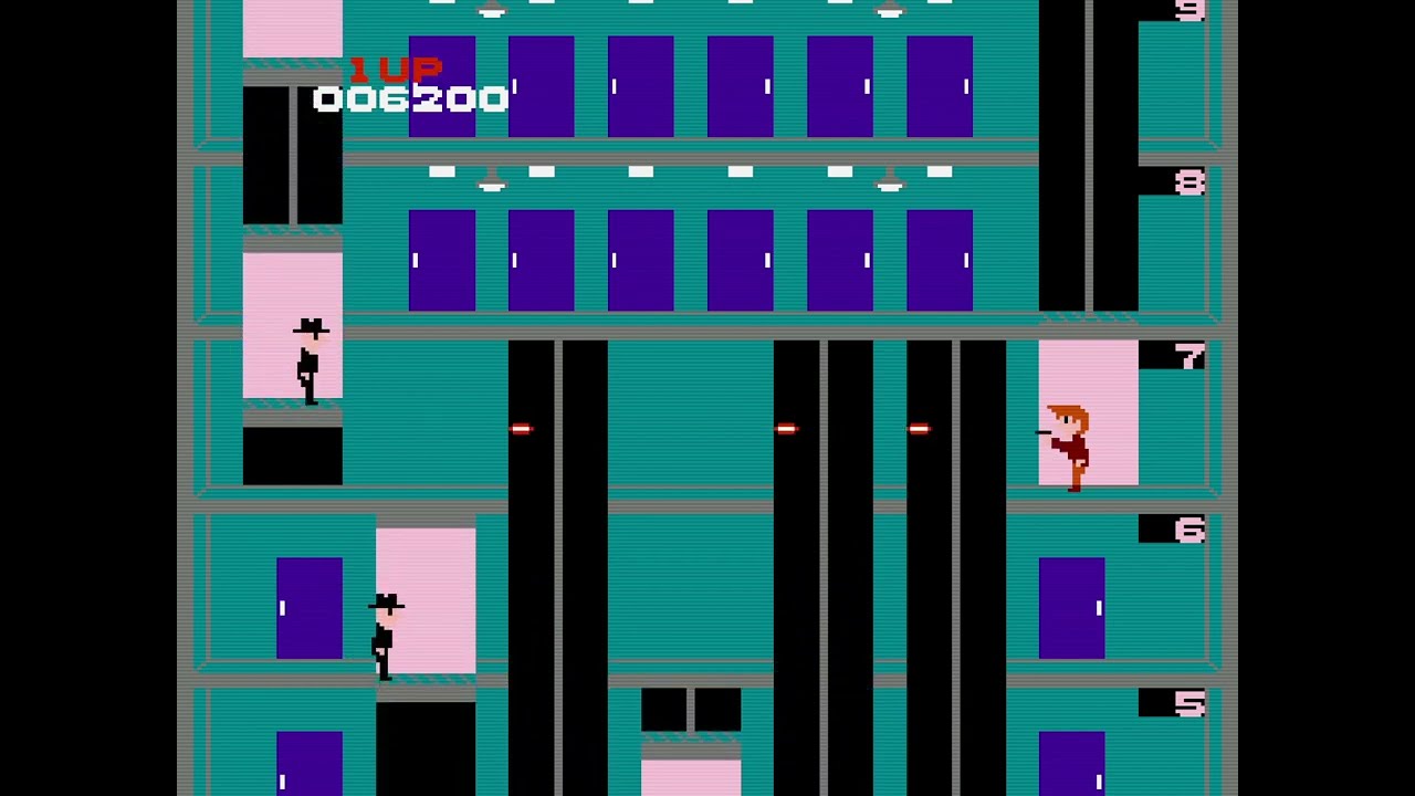 Elevator Action (NES) Gameplay - YouTube