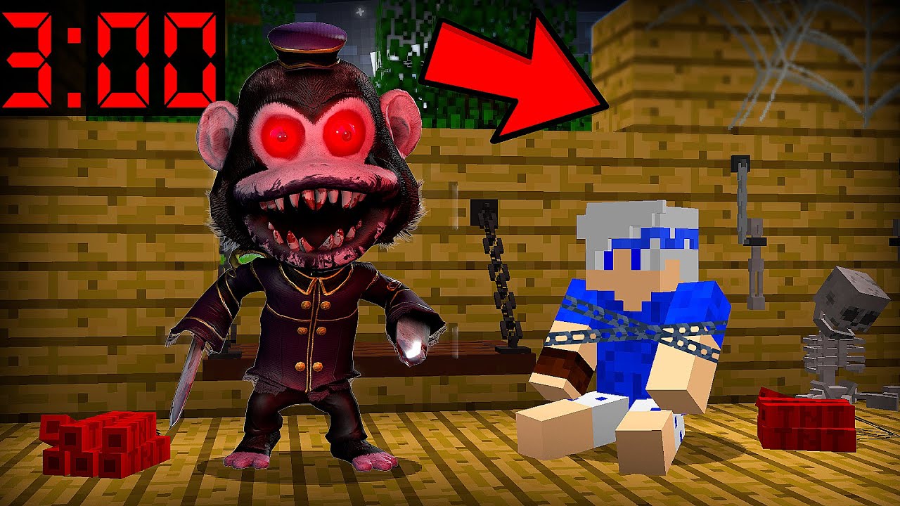 O MACACO DO MAL ME PRENDEU E ME ATACOU! - YouTube