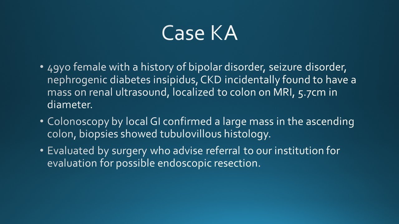 Case 21 KA UEMR of a giant ICV polyp (Dr Binmoeller) - YouTube