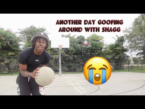 another day with shaggy(this guy basketball’s skills is impeccable ...