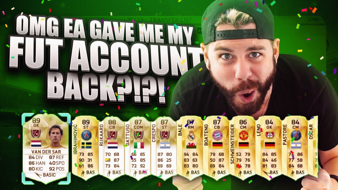 EA REFUNDED MY ENTIRE FUT ACCOUNT! FIRST OWNER LEGENDS?!? FIFA 16 ...