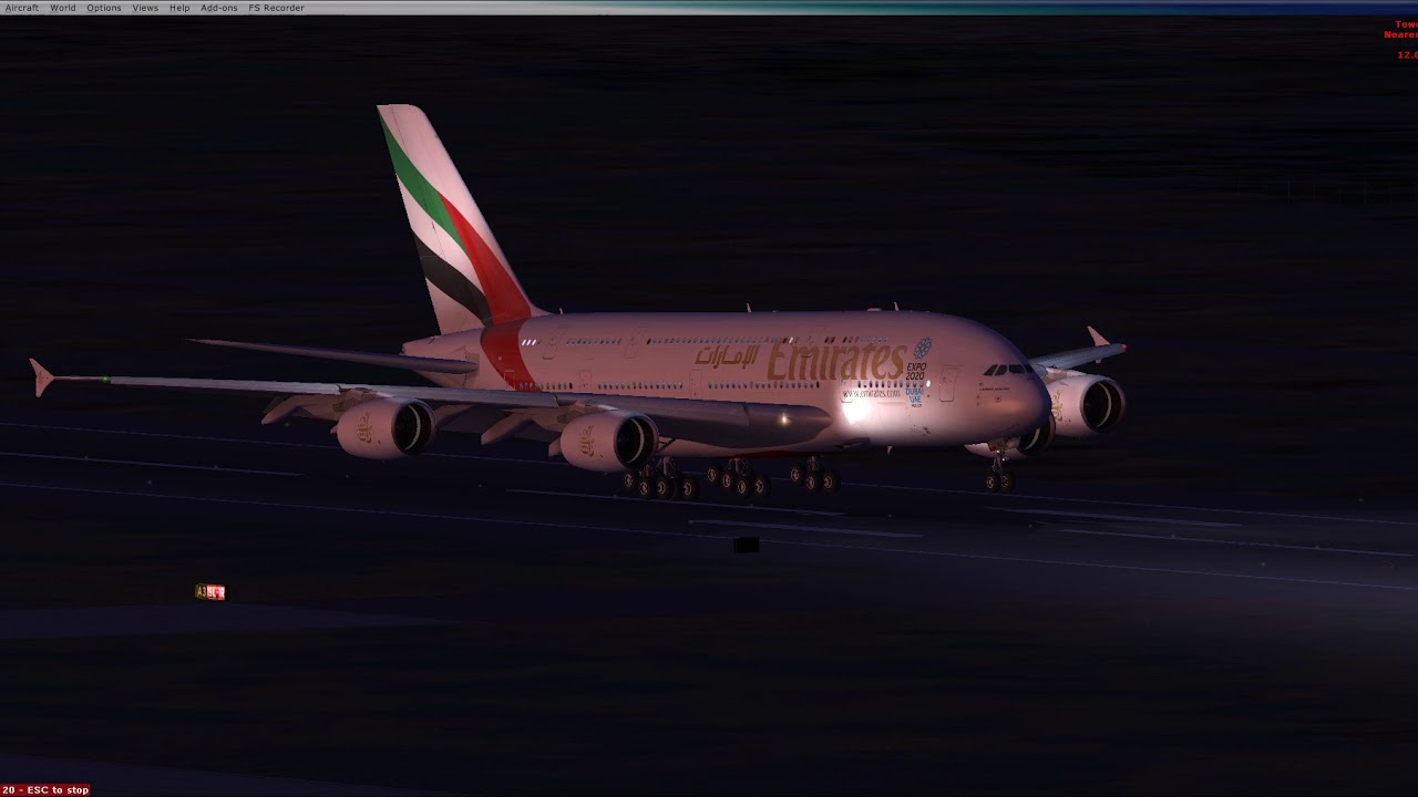 EK435 A6-EEJ -45 - YouTube