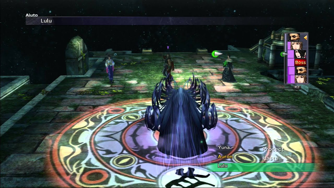 (40) Final Fantasy X HD Remaster Walkthrough: Yunalesca Boss Fight ...