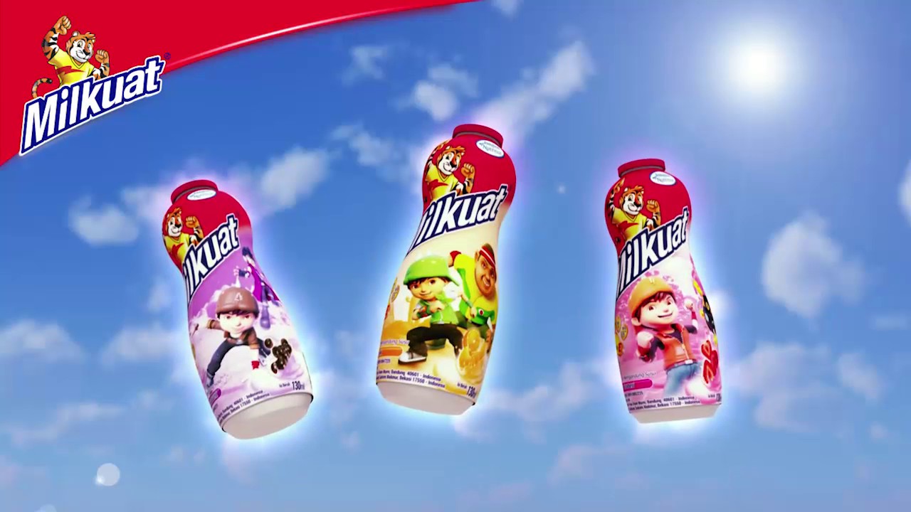 Ayo rasakan lezatnya Milkuat dengan kemasan baru seri Boboiboy Galaxy ...