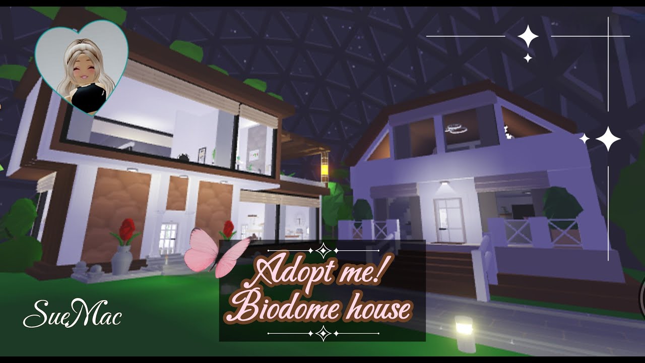 My Biodome house | Adopt me | House tour - YouTube
