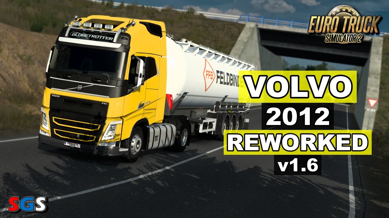 |ETS2 1.48| Volvo FH16 2012 Reworked v1.6 by Schumi - YouTube