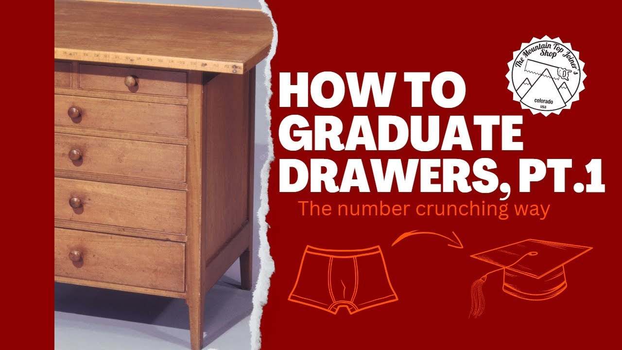 How to Calculate Graduated Drawers Pt. 1 - YouTube