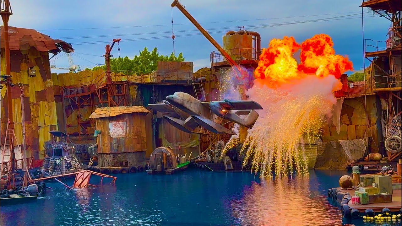 WaterWorld : Show [4K POV] Universal Studios Hollywood - YouTube