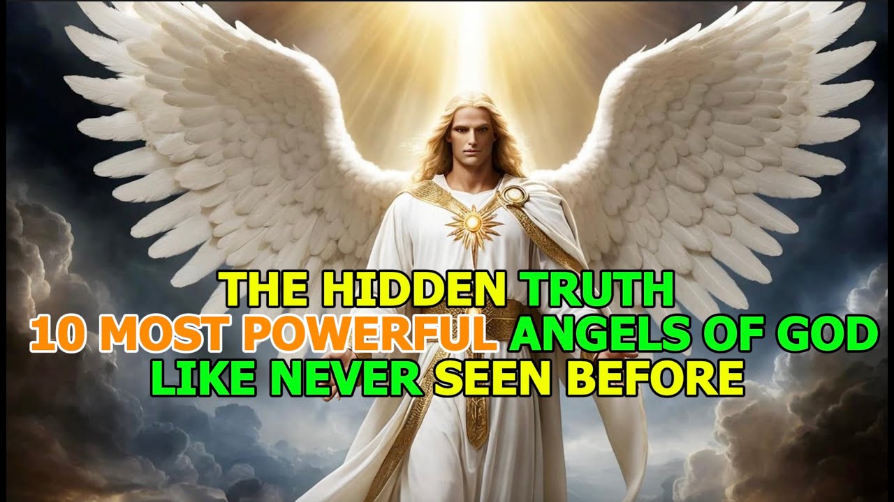 THE HIDDEN TRUTH 10 MOST POWERFUL ANGELS OF GOD LIKE NEVER SEEN BEFORE ...