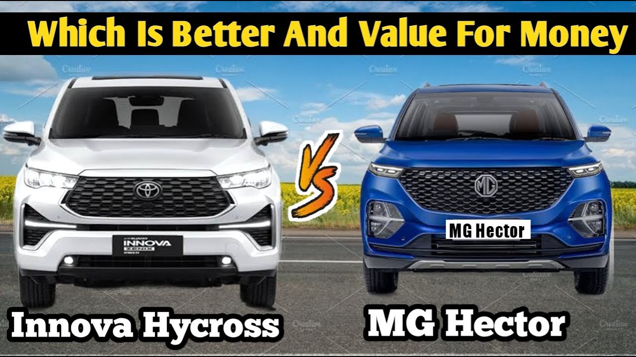 Innova Hycross VS MG Hector Detail Comparision |rahul auto vlogs| - YouTube