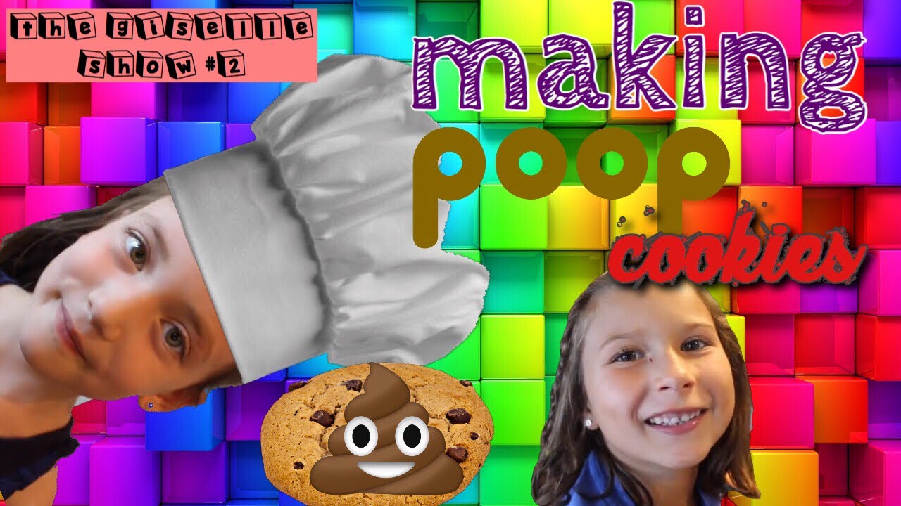 MAKING POOP EMOJI COOKIES - YouTube