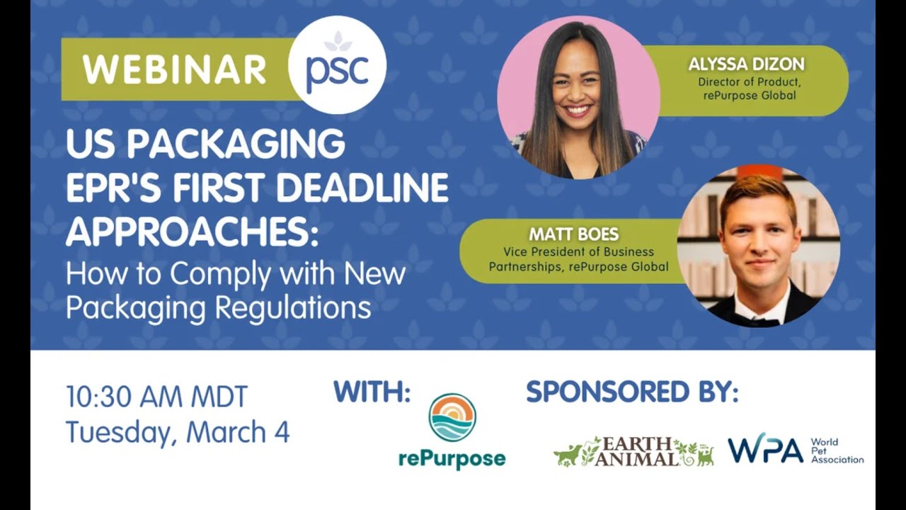 [Webinar] US Packaging EPR's First Deadline Approaches: How to Comply ...