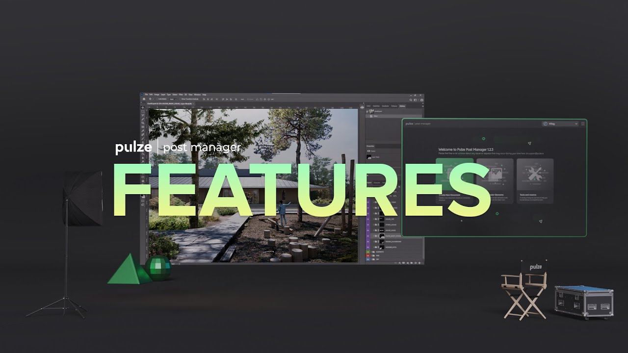 Pulze - Post Manager for Photoshop - YouTube