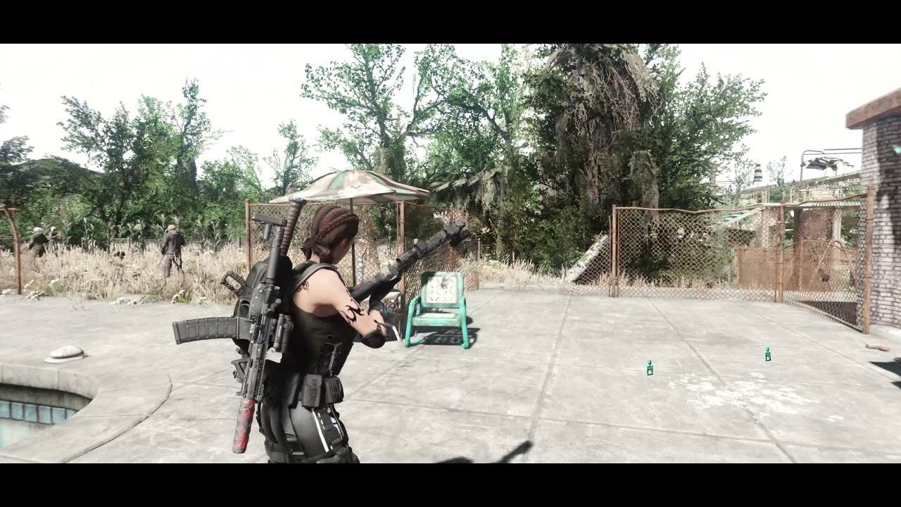 Fallout 4 - 3RD Person ADS Style C - YouTube