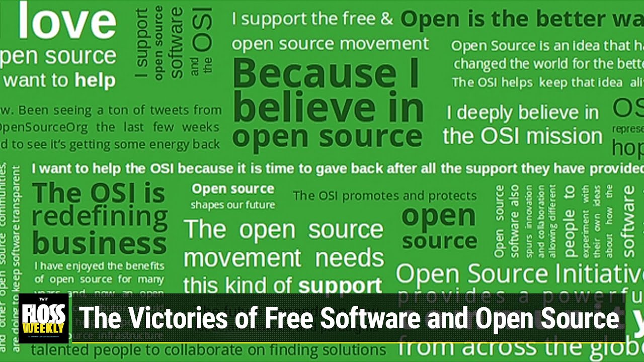 We Won! - The Victories of Free Software and Open Source - YouTube