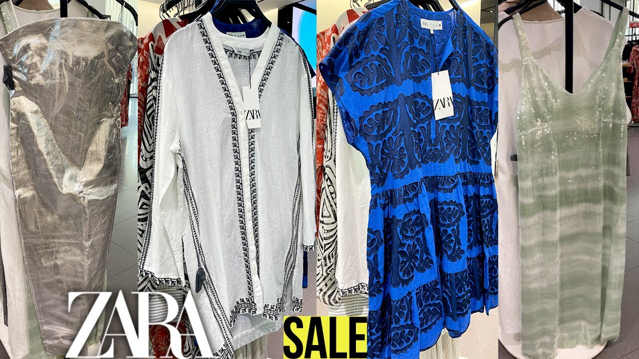 ZARA SUMMER 2023 COLLECTION ON SALE 🥰 BEAUTIFUL DRESSES - YouTube