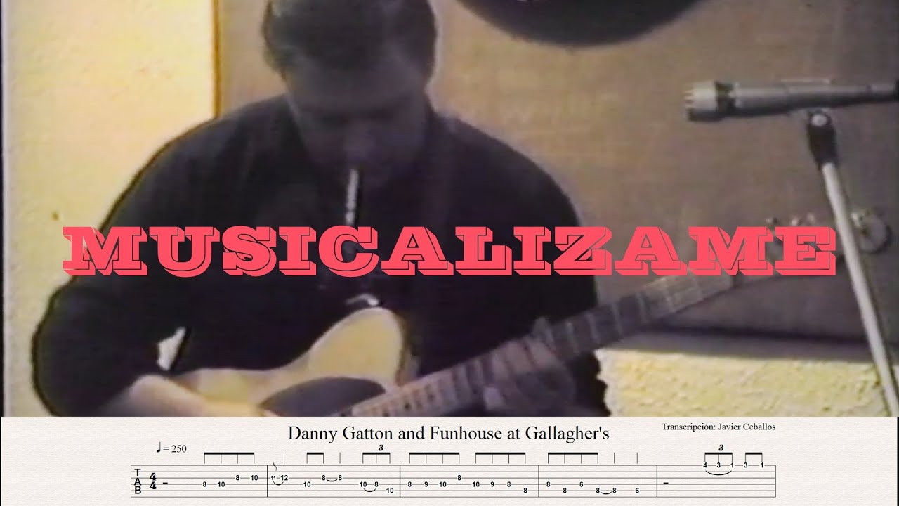DANNY GATTON TRANSCRIPTION TABS - YouTube