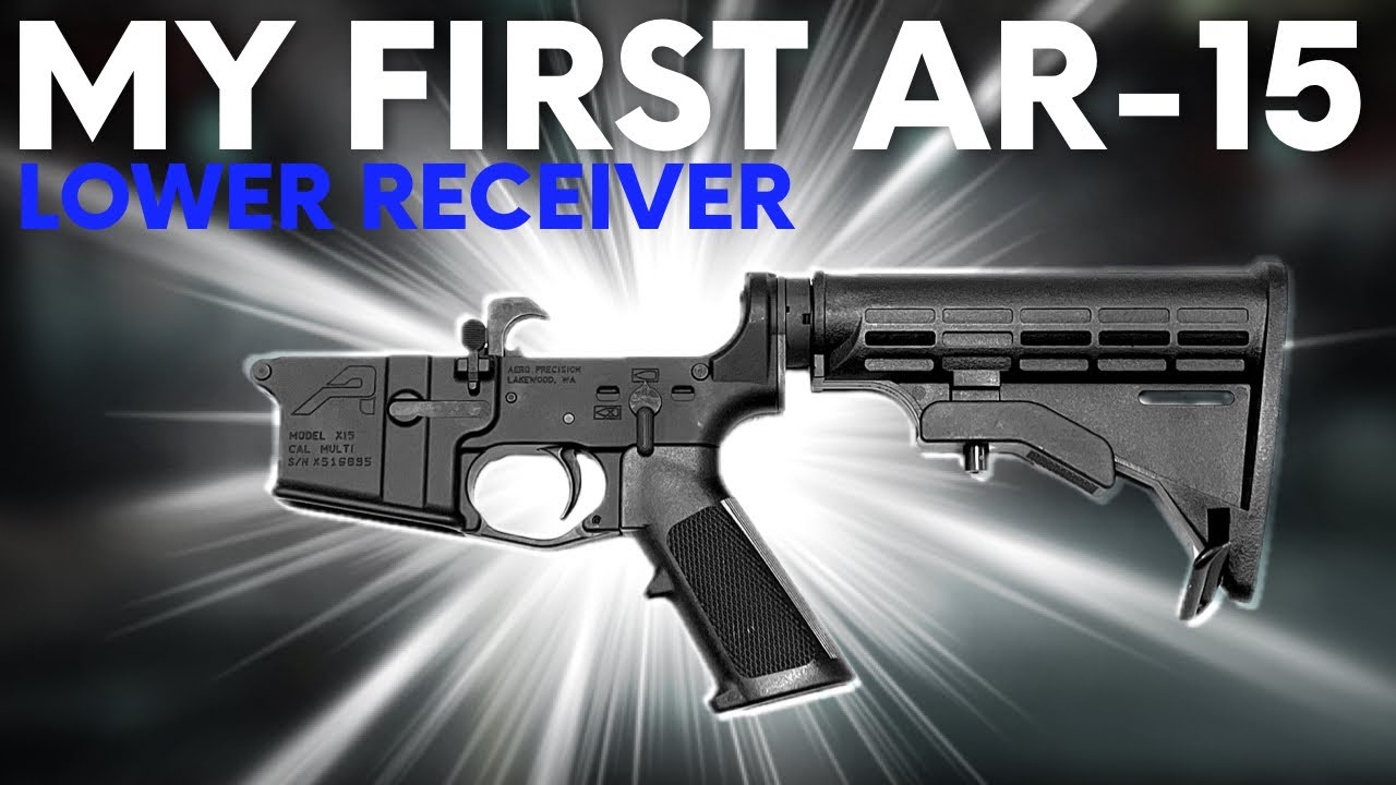 AIRSOFT TO AR-15!! Building My First Rifle Part 1 (Lower Receiver ...