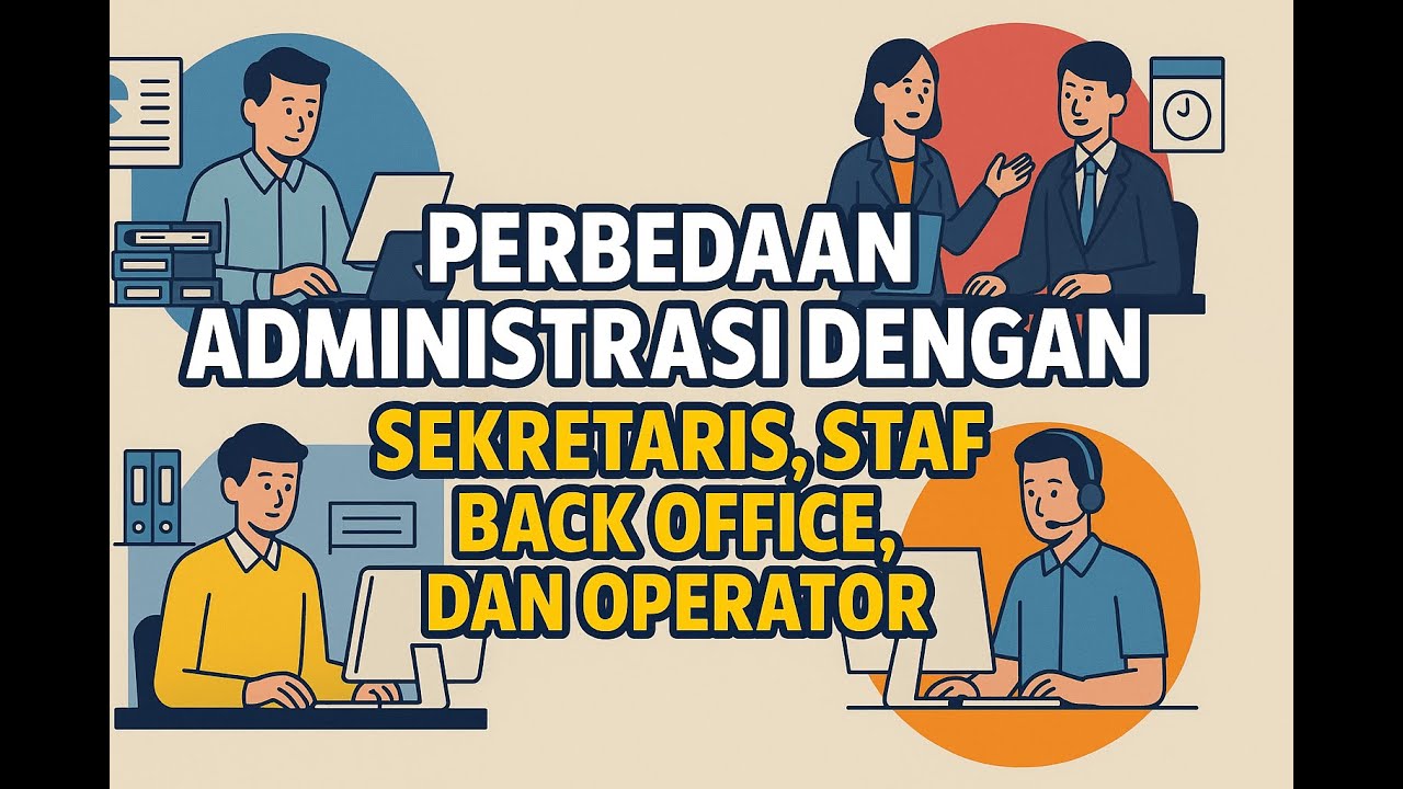Perbedaan Administrasi, Sekretaris, Staf Back Office, dan Operator ...