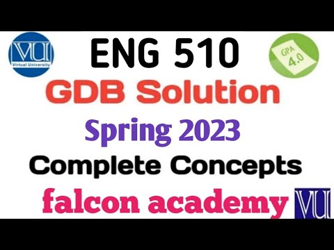 Eng510 gdb solution 2023|Eng 510 gdb solution 2023|Eng 510 gdb solution spring 2023|Eng510 gdb ...