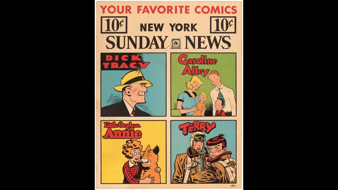 19501210 "Man Who Doesn't Do a Day of Work" Comic Weekly Man - YouTube