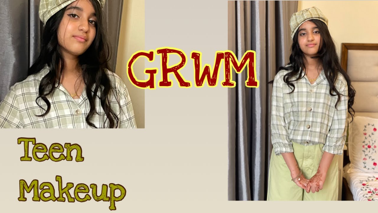 Teen makeup tutorial | quick & easy | kids makeup | Jiah - YouTube