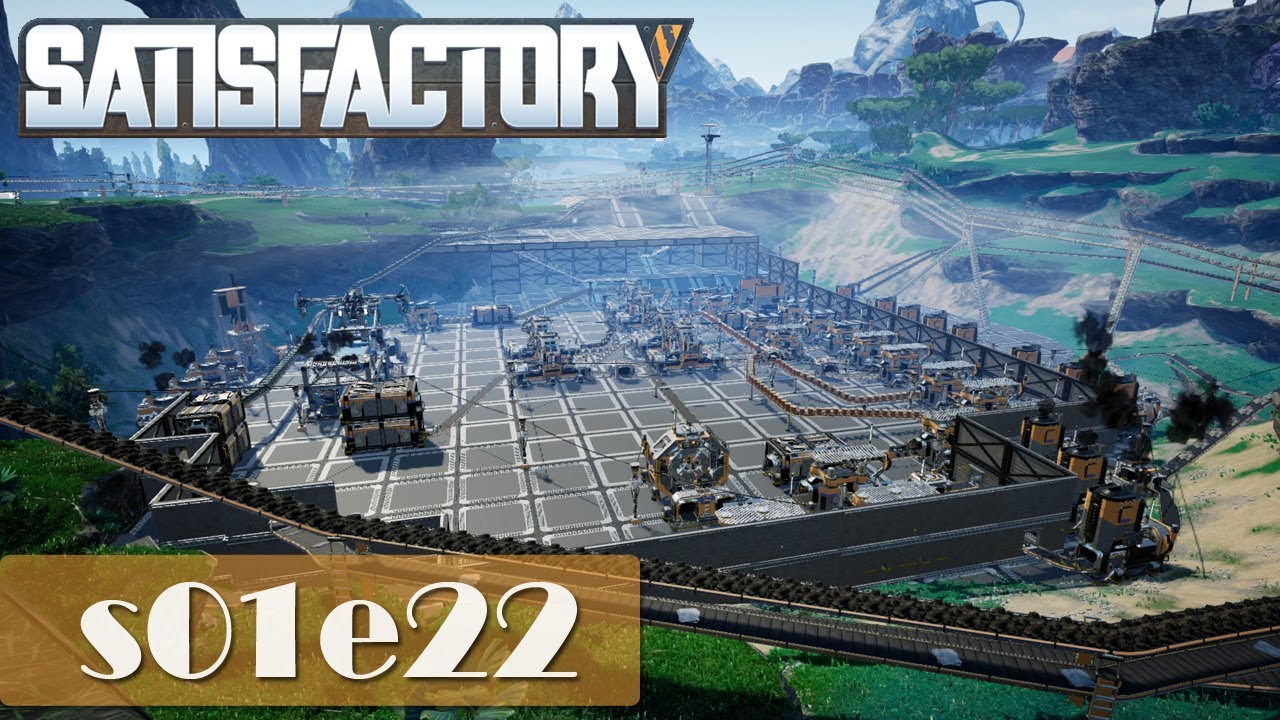 Satisfactory s01e22 - LKW-Station wird zur Tankstelle [Let's Play ...