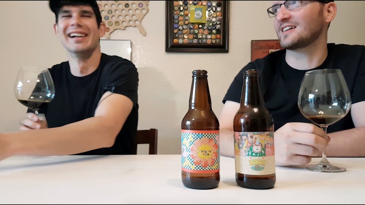 Prairie Birthday Bomb Imperial Stout 2016 & 2017 side by side Beer ...