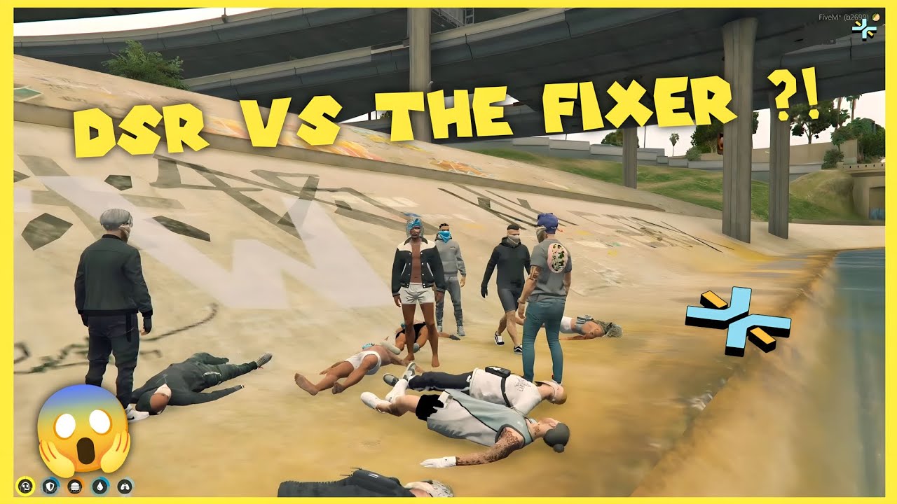 DSR VS THE FIXER | DSR KANG PUKUL SEMUA?! | #executiverp #executiveroleplay #dsr - YouTube