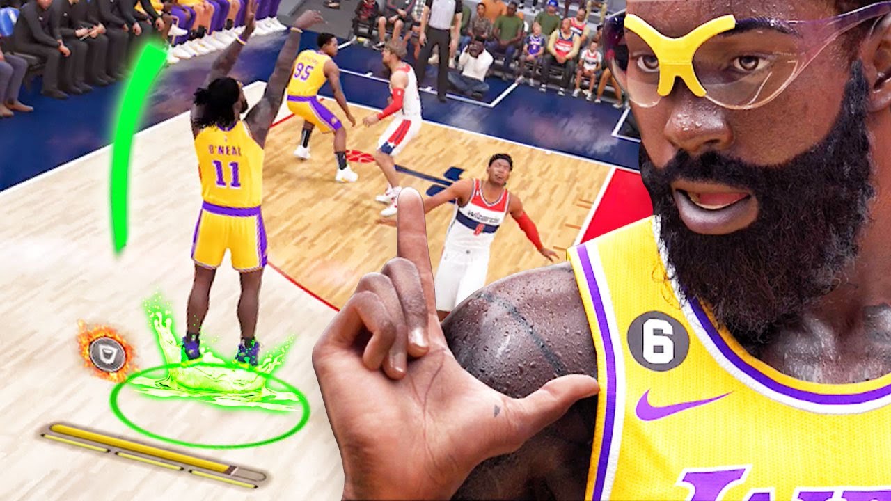 NBA 2K23 My Career - SHOOTING DEEP 3'S With CENTER! (Inside-Out Scorer ...