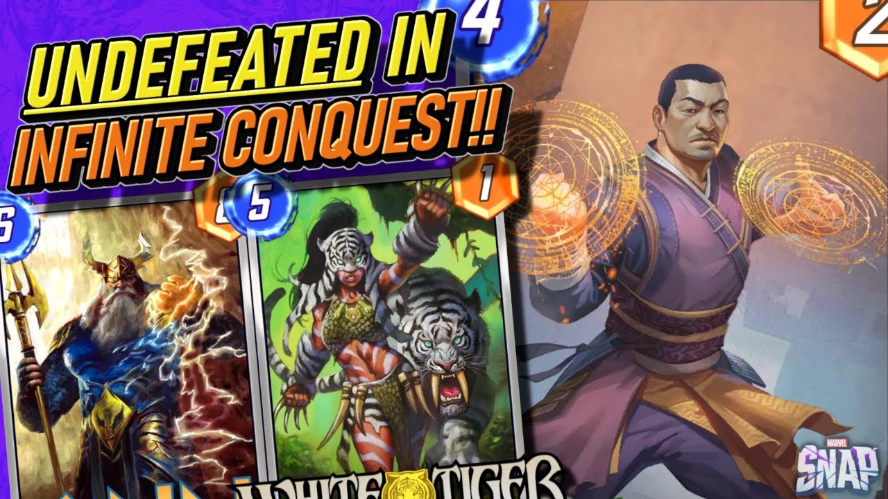 Play These UNDEFEATED Infinity Conquest Winning Decks! Marvel Snap ...