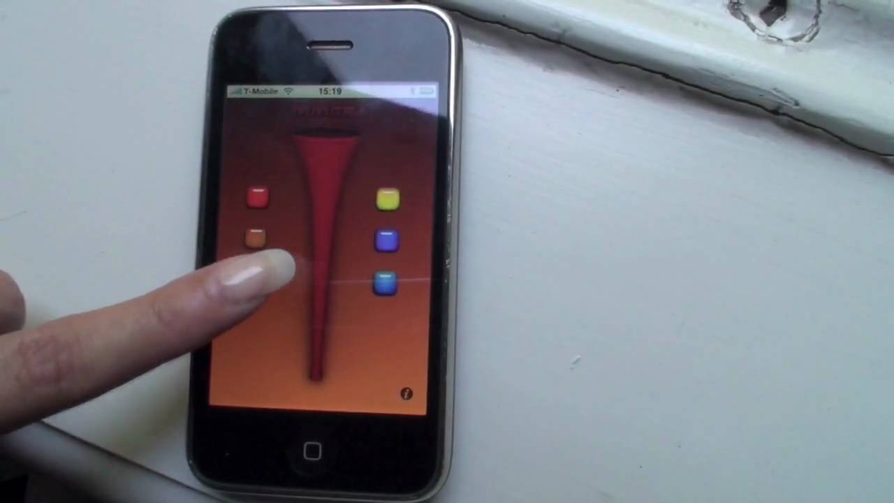 Vuvuzela 2010 for iPhone and iPad - YouTube