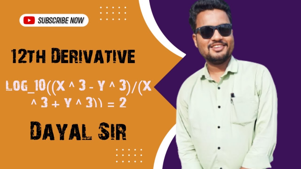 12th Derivative Solution Log 10 x 3 Y 3 x 3 Y 3 2