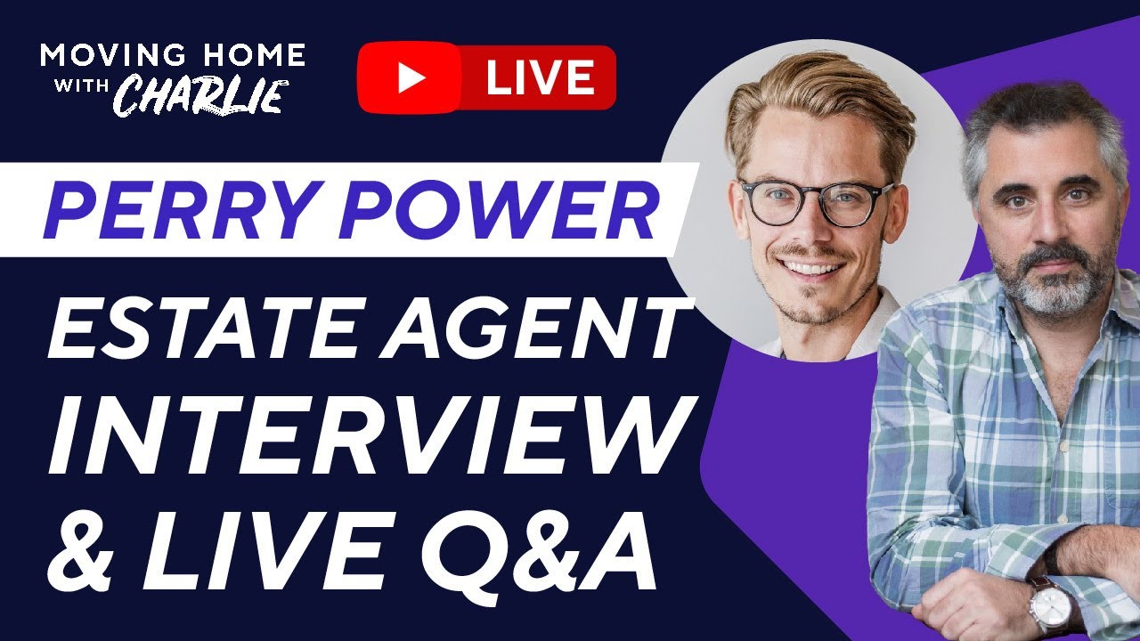 Live Q&A with estate agent Perry Power - Overpricing and Offers - YouTube