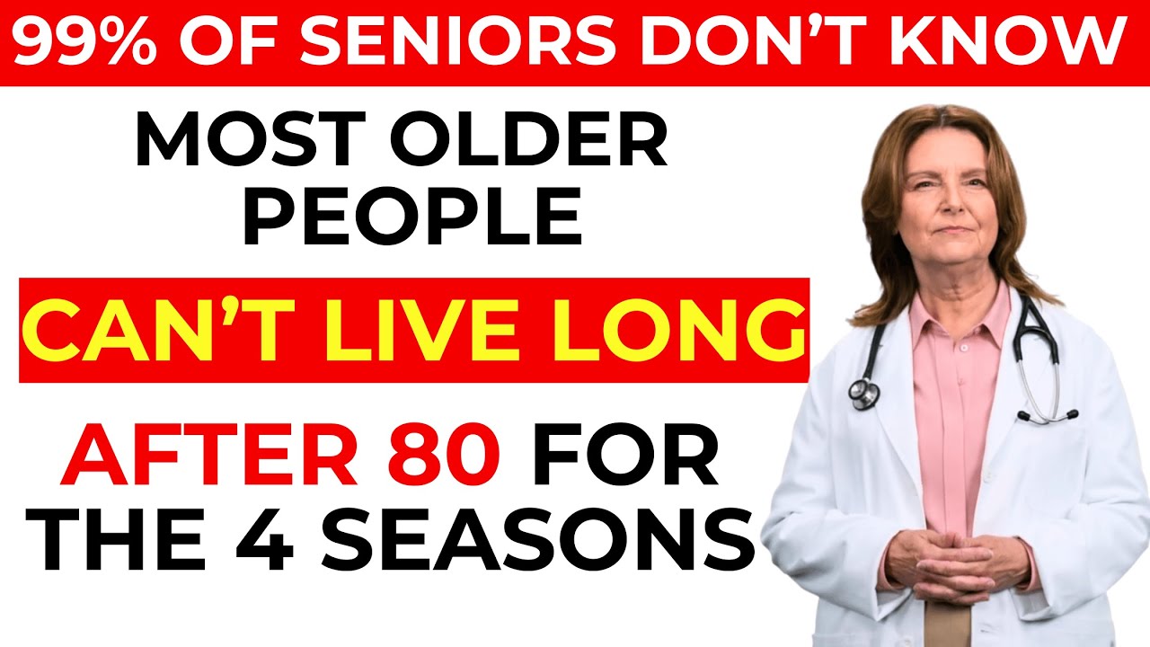 Most Older People Struggle to Live Beyond 80 Because of These 4 Hidden ...